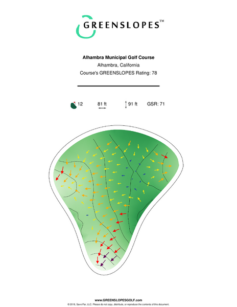 Alhambra Municipal Golf Course - Alhambra – GREENSLOPES Golf