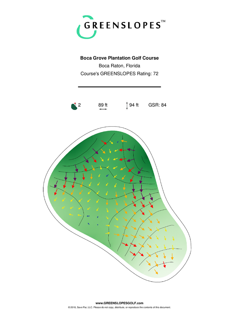Boca Grove Plantation Golf Course – GREENSLOPES Golf