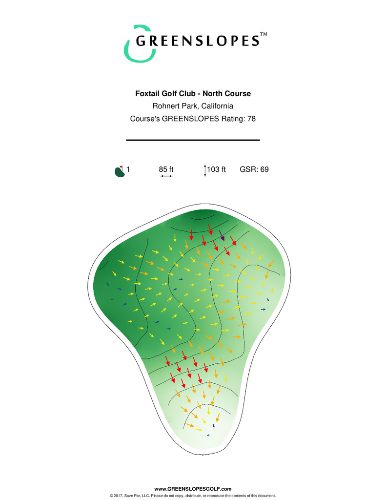 Foxtail Golf Club - North Course - Santa Rosa – GREENSLOPES Golf