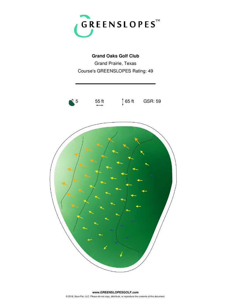 Grand Oaks Golf Club - Grand Prairie – GREENSLOPES Golf