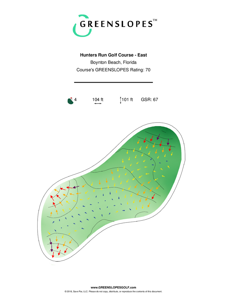 Hunters Run Golf Course - East – GREENSLOPES Golf