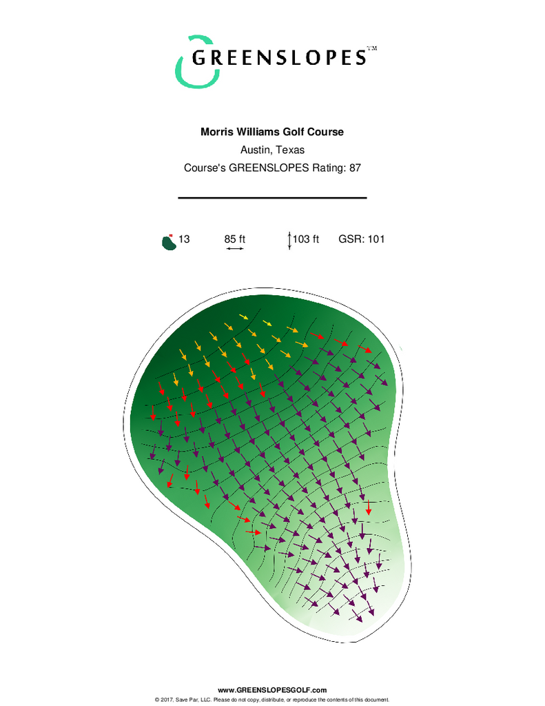 Morris Williams Golf Course - Austin – GREENSLOPES Golf