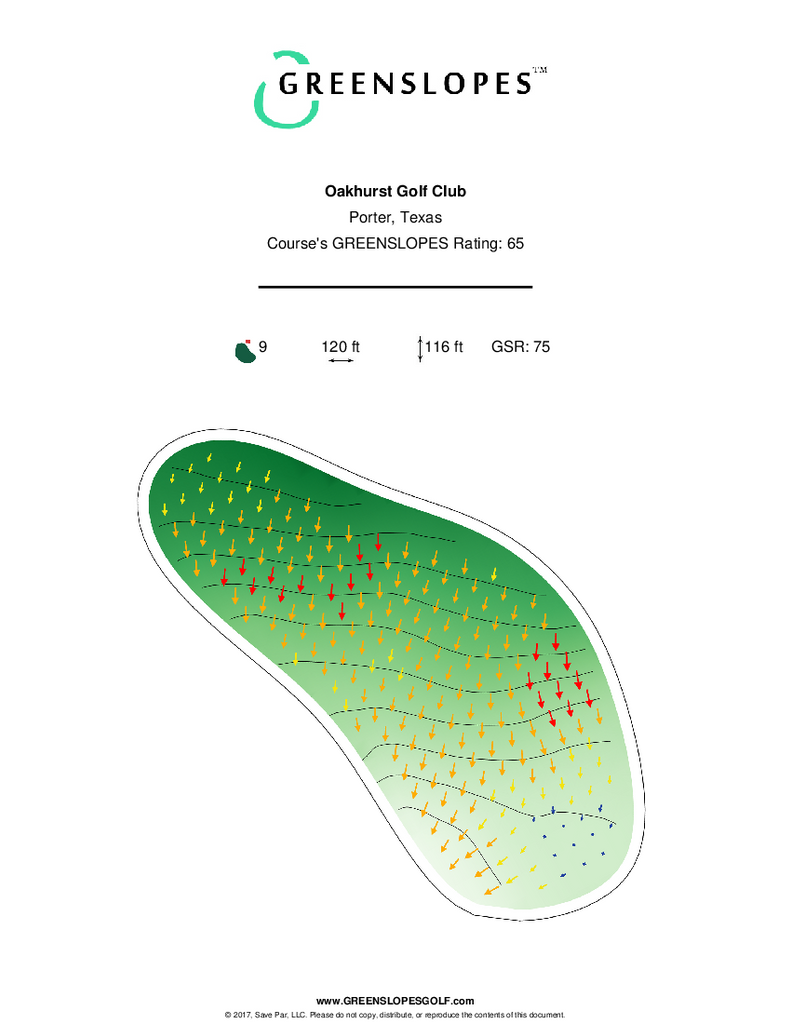 Oakhurst Golf Club - Porter – GREENSLOPES Golf