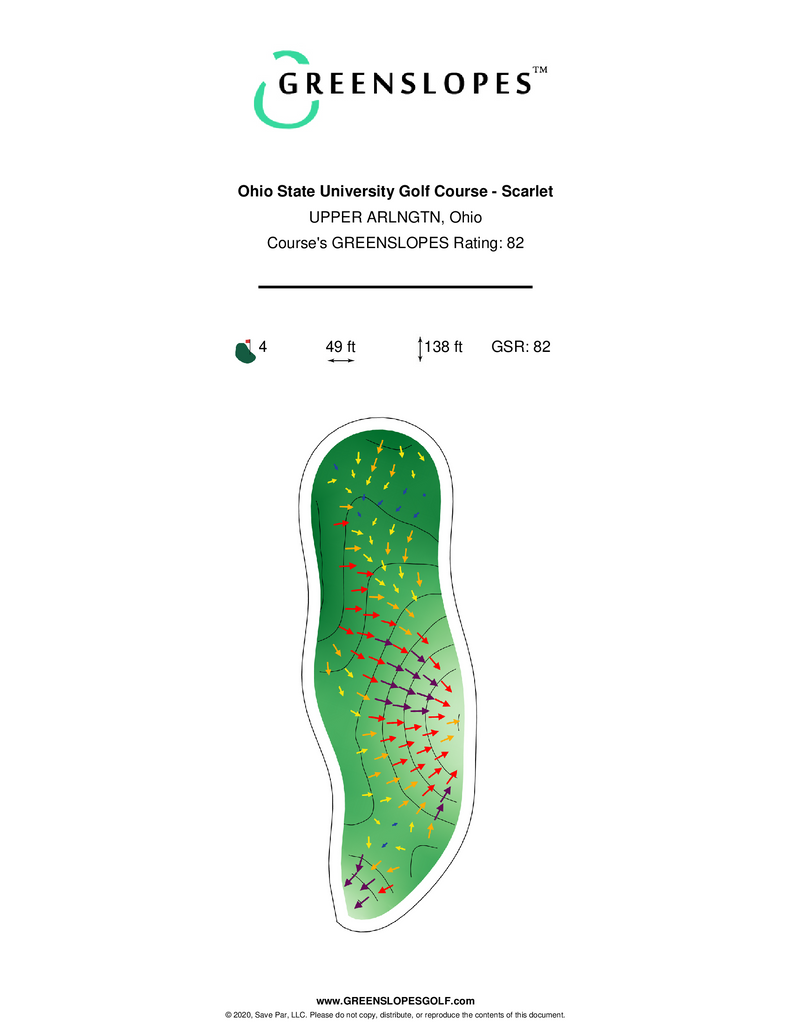 Ohio State University Golf Course - Scarlet - Upper Arlington ...