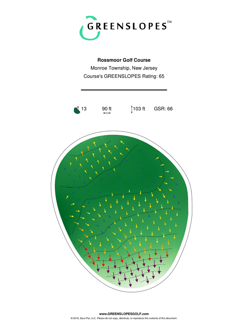 Rossmoor Golf Course - Monroe Township – GREENSLOPES Golf