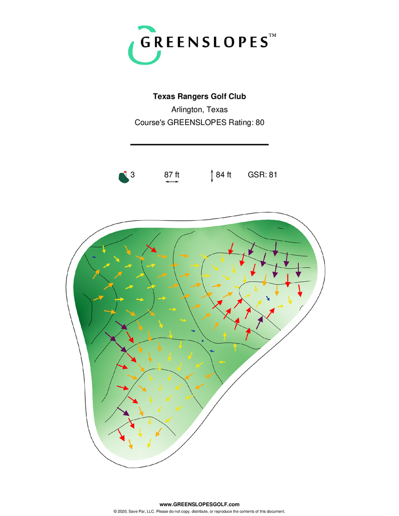 Texas Rangers Golf Club - Arlington – GREENSLOPES Golf