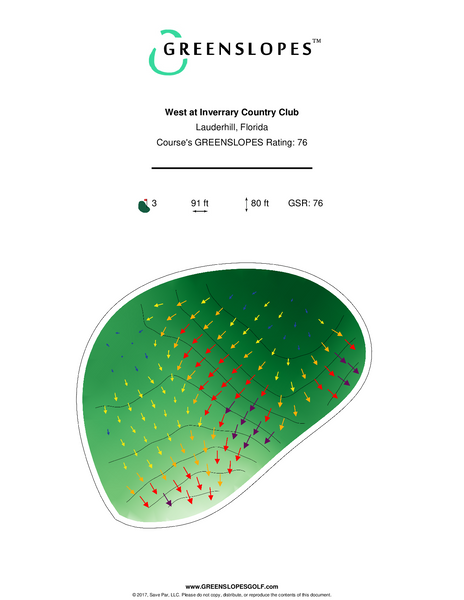 Inverrary Country Club - West - Lauderhill – GREENSLOPES Golf
